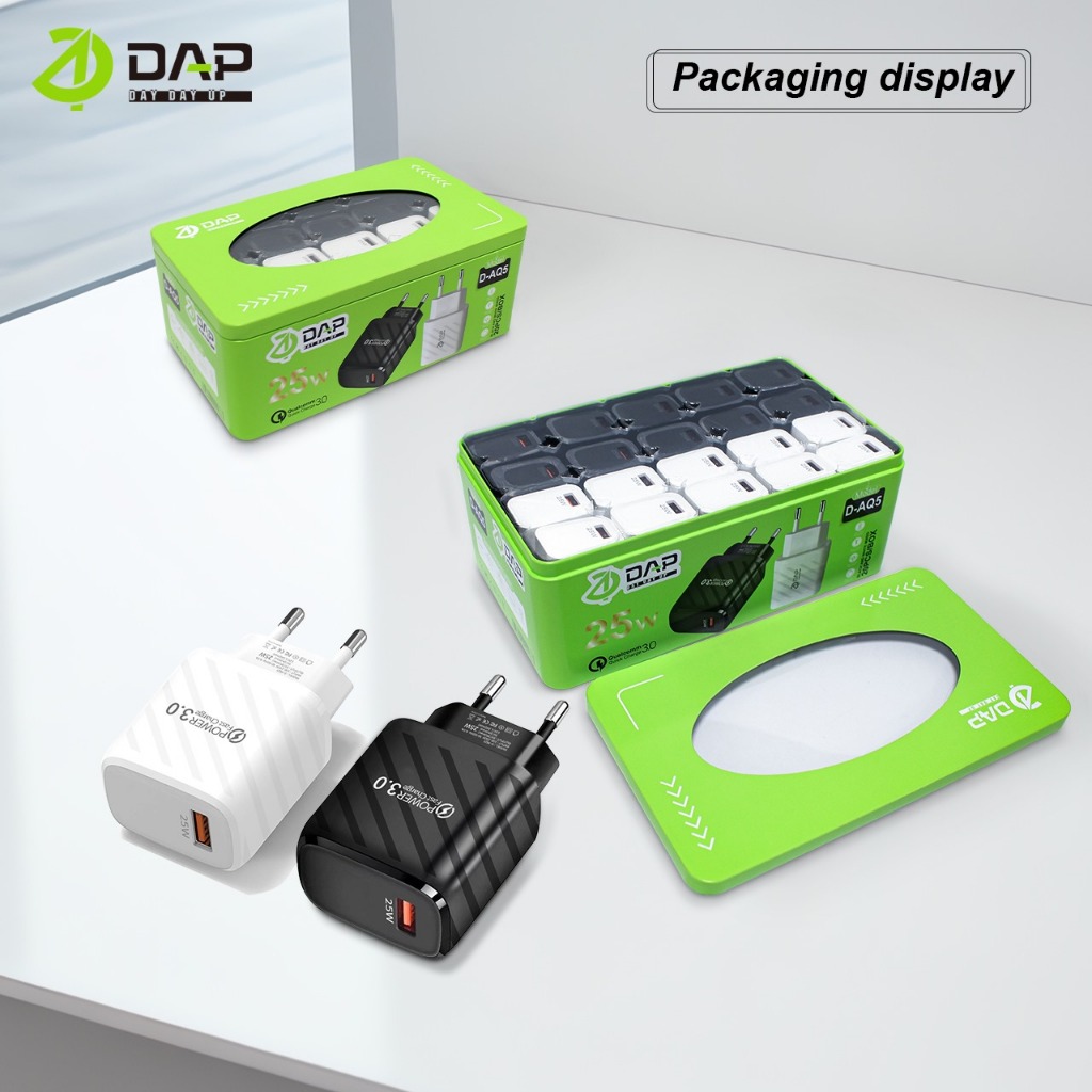 Jual DAP D-AQ5 Charger Power Delivery 25 Watt 3.0A Port USB Fast ...