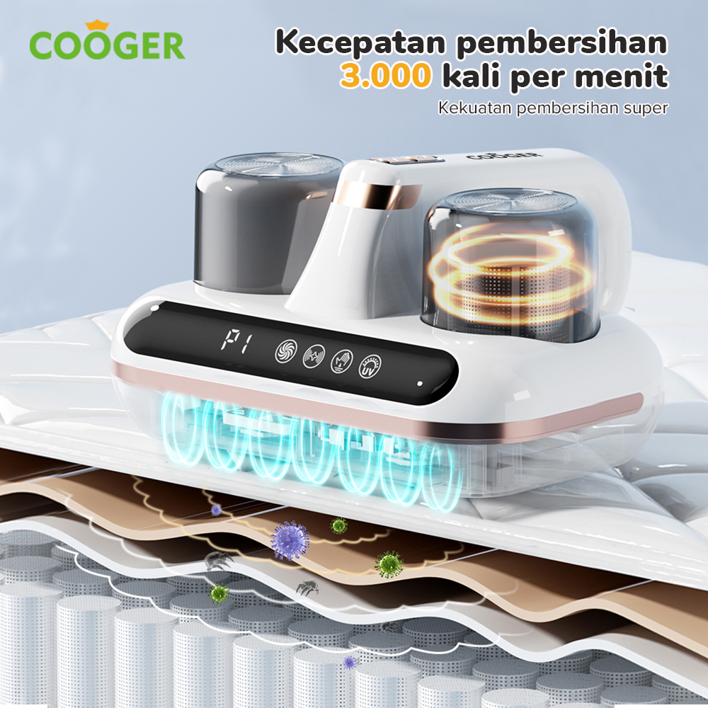 Jual COOGER Vacuum Cleaner Alat Penyedot Debu dengan Sinar UV Filter ...