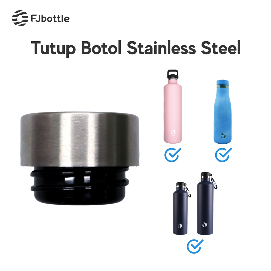 Jual FJBottle - SR2030 Tutup Botol Stainless Steel Anti Karat | Shopee ...