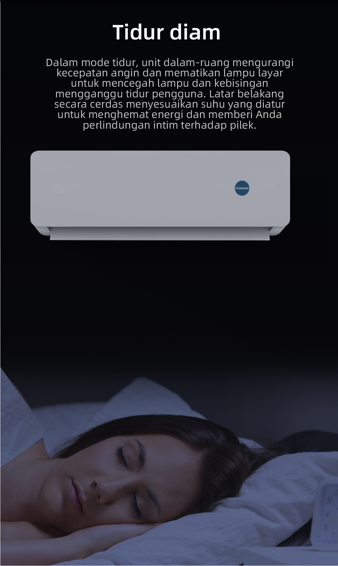 Jual Changhong AC Split 1/2 PK STANDARD R32 - CHOL-05L4 [INDOOR + OUTDOOR UNIT ONLY] | Shopee ...