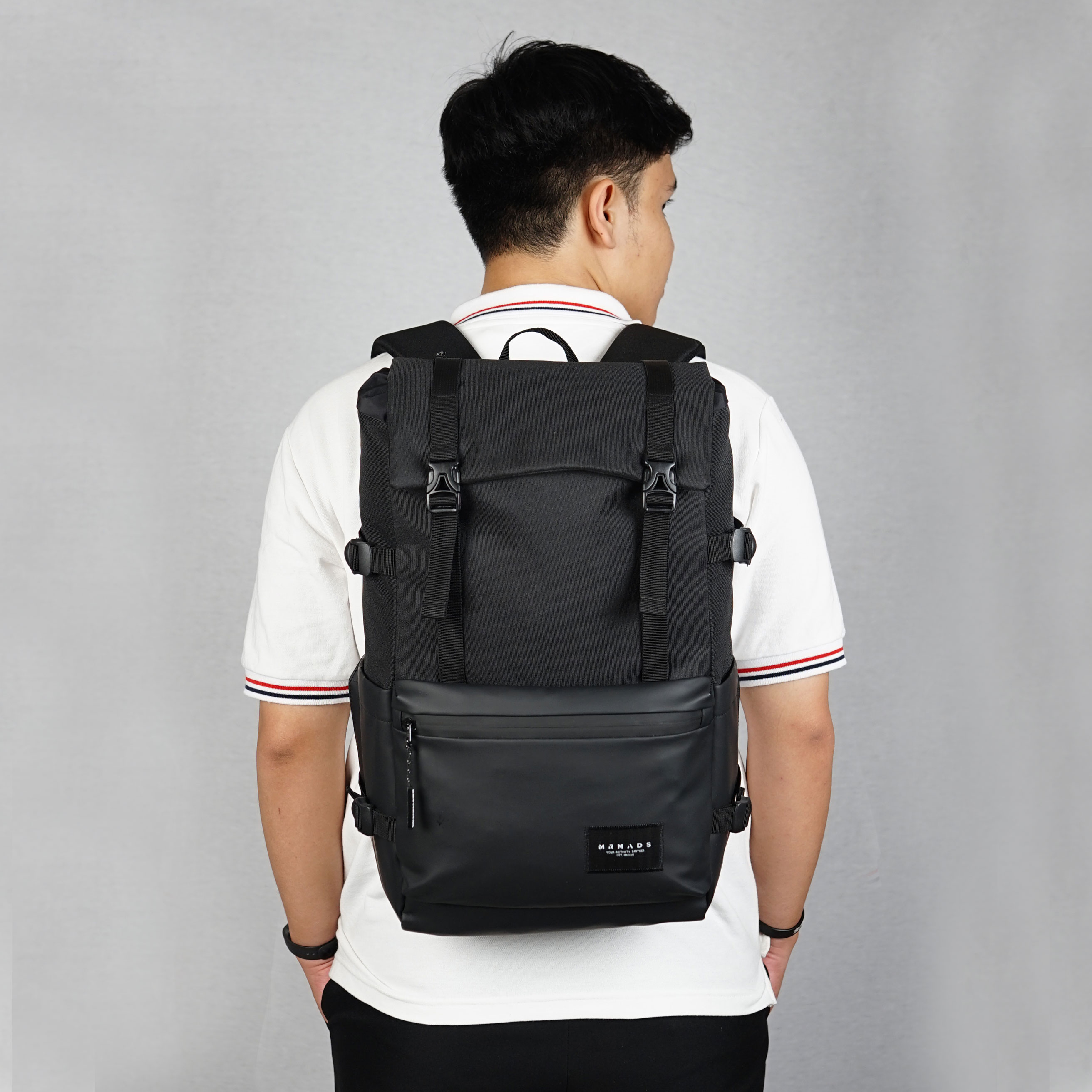 Jual Mr Mads - Jasper Backpack Tas Ransel Laptop Pria Tas Sekolah Tas ...