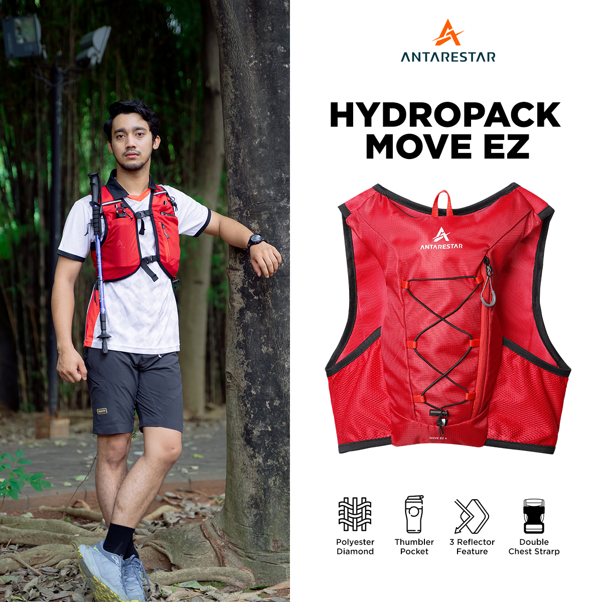 Jual ANTARESTAR Official - Hydropack Move EZ 4L Outdoor Hydropack ...