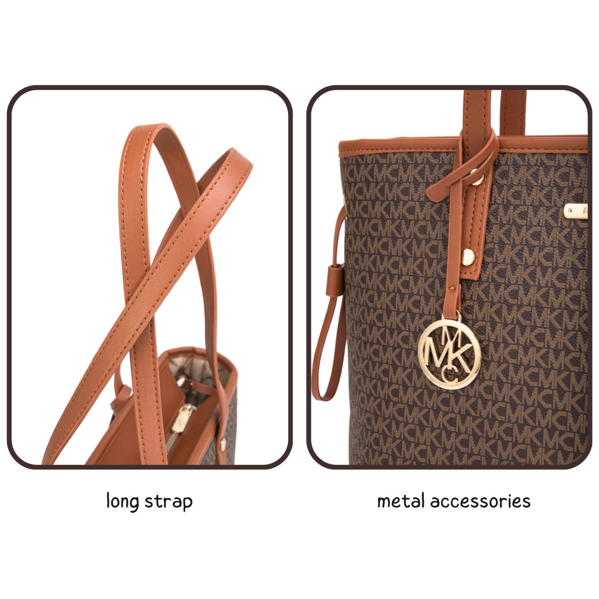 Jual MKMC Totebag Wanita Medium Tas Bahu Kondangan Kuliah Monogram ...