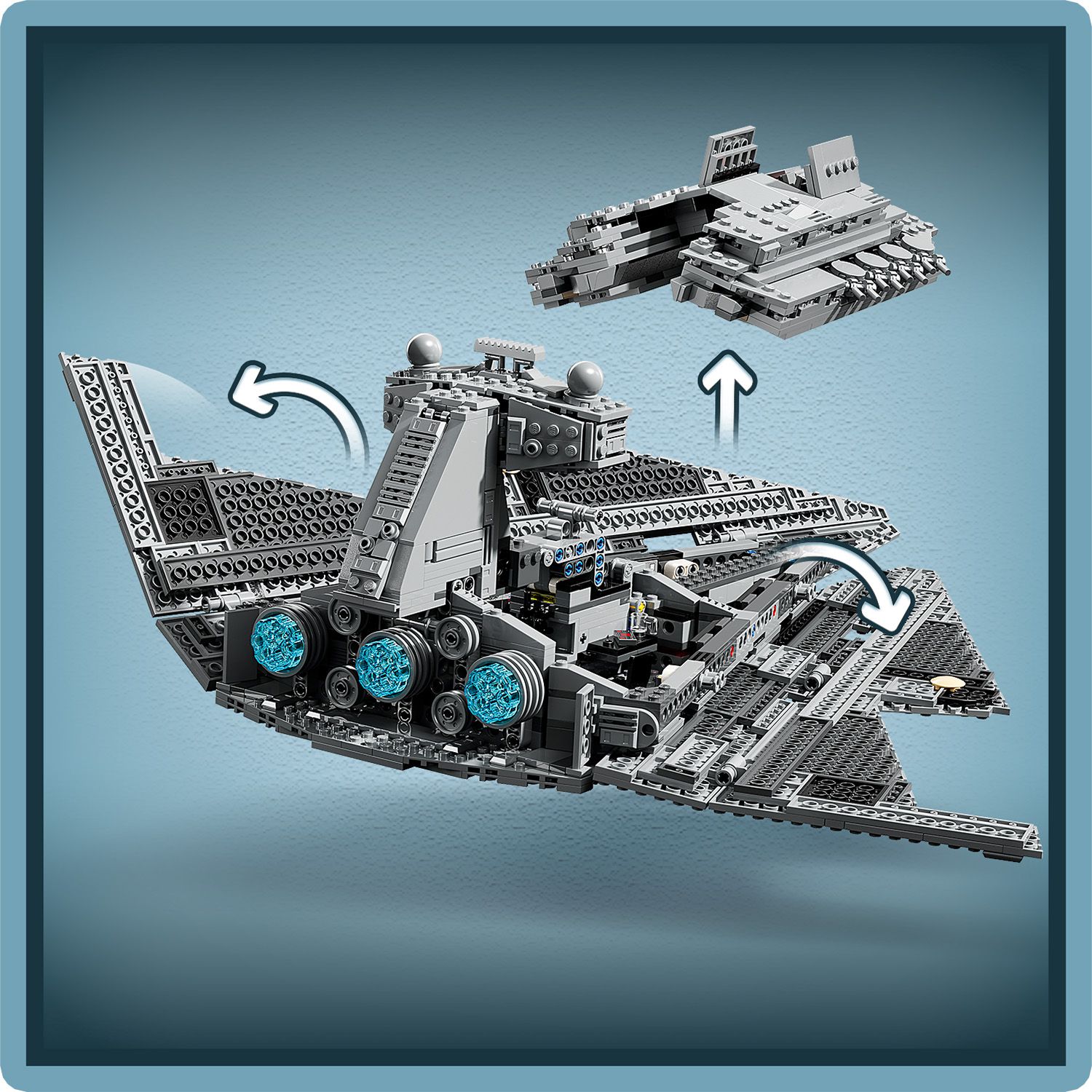 Jual LEGO Star Wars 75394 Imperial Star Destroyer (1,555 Pieces) Star ...