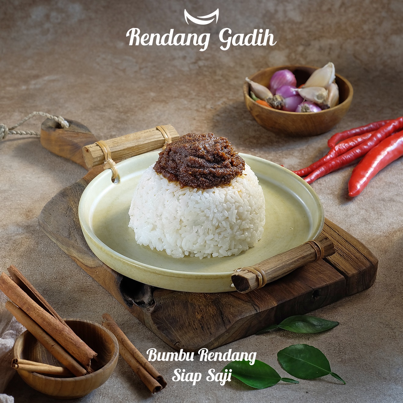 Jual Rendang Gadih - Bumbu Rendang Siap Saji 150 g & 250 g | Shopee ...