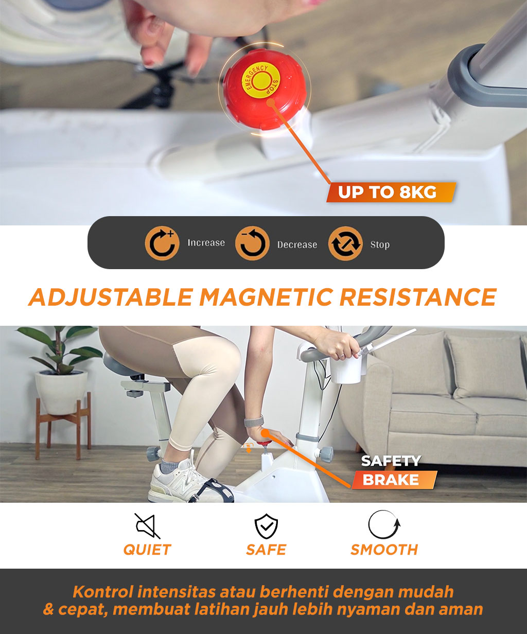 Jual BODIMAX COMPACT BIKE PASTEL / SEPEDA STATIS / SPINNING BIKE / ALAT GYM / FITNESS | Shopee ...