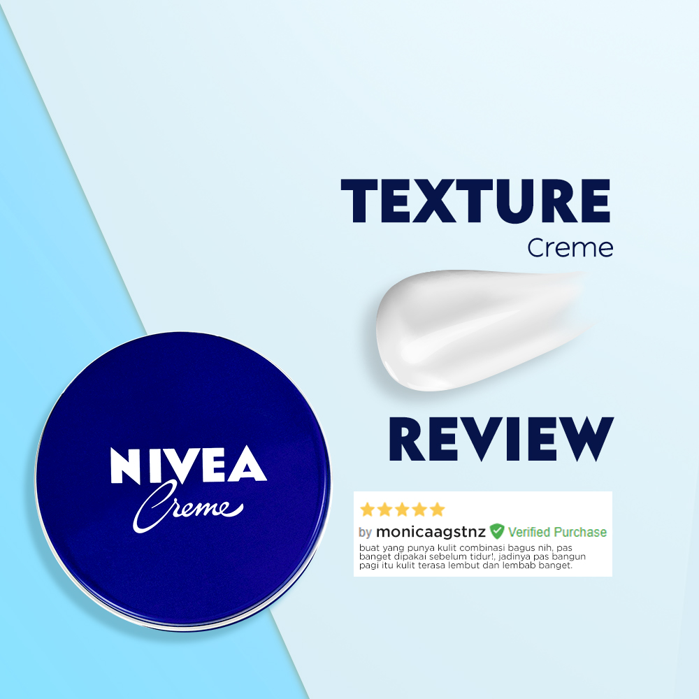Jual NIVEA Cream Moisturizer Creme Tin 60ml - Hand body krim cream ...