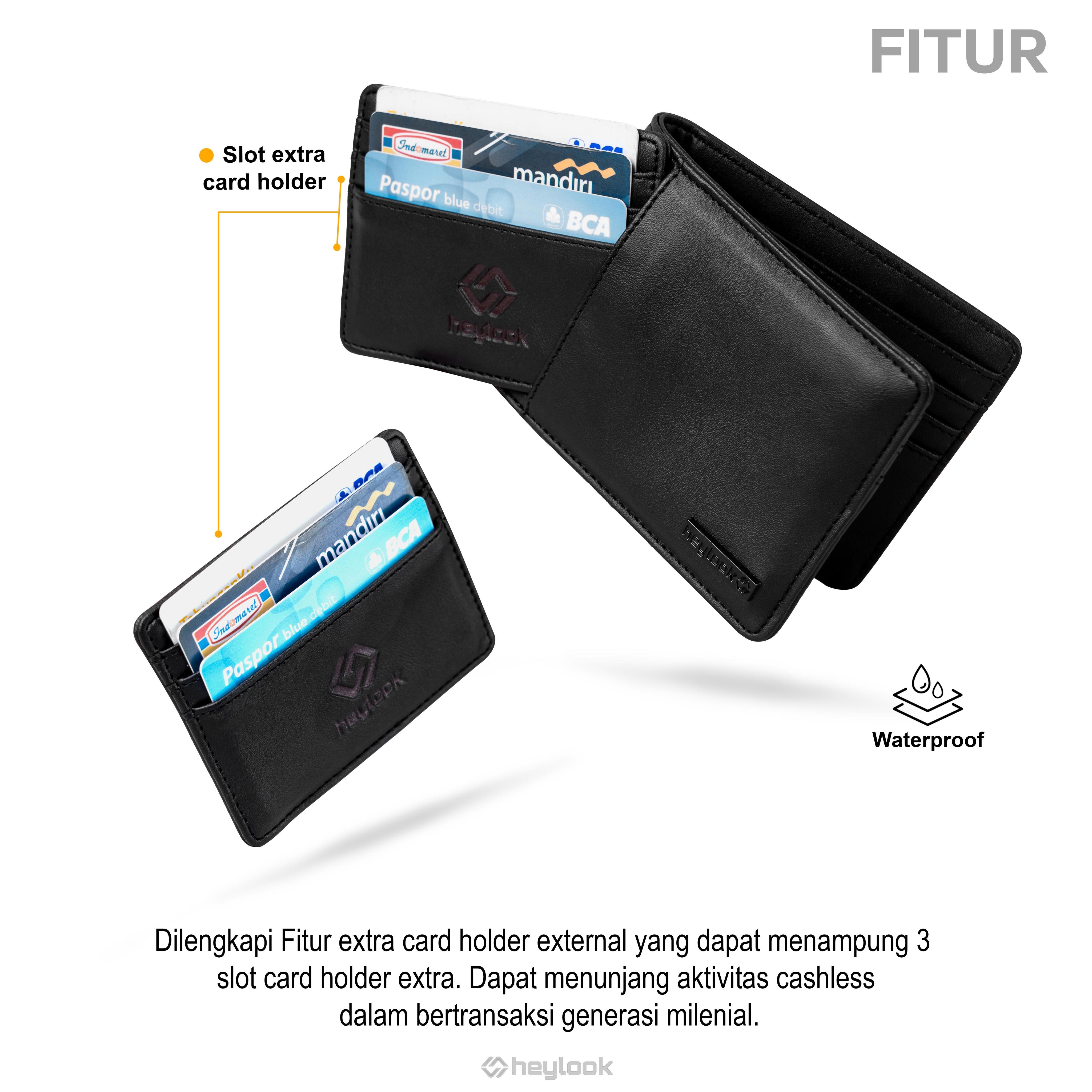 Jual HEYLOOK Official - Dompet Pria TRAFFORD Dompet Kulit Pria Dompet ...