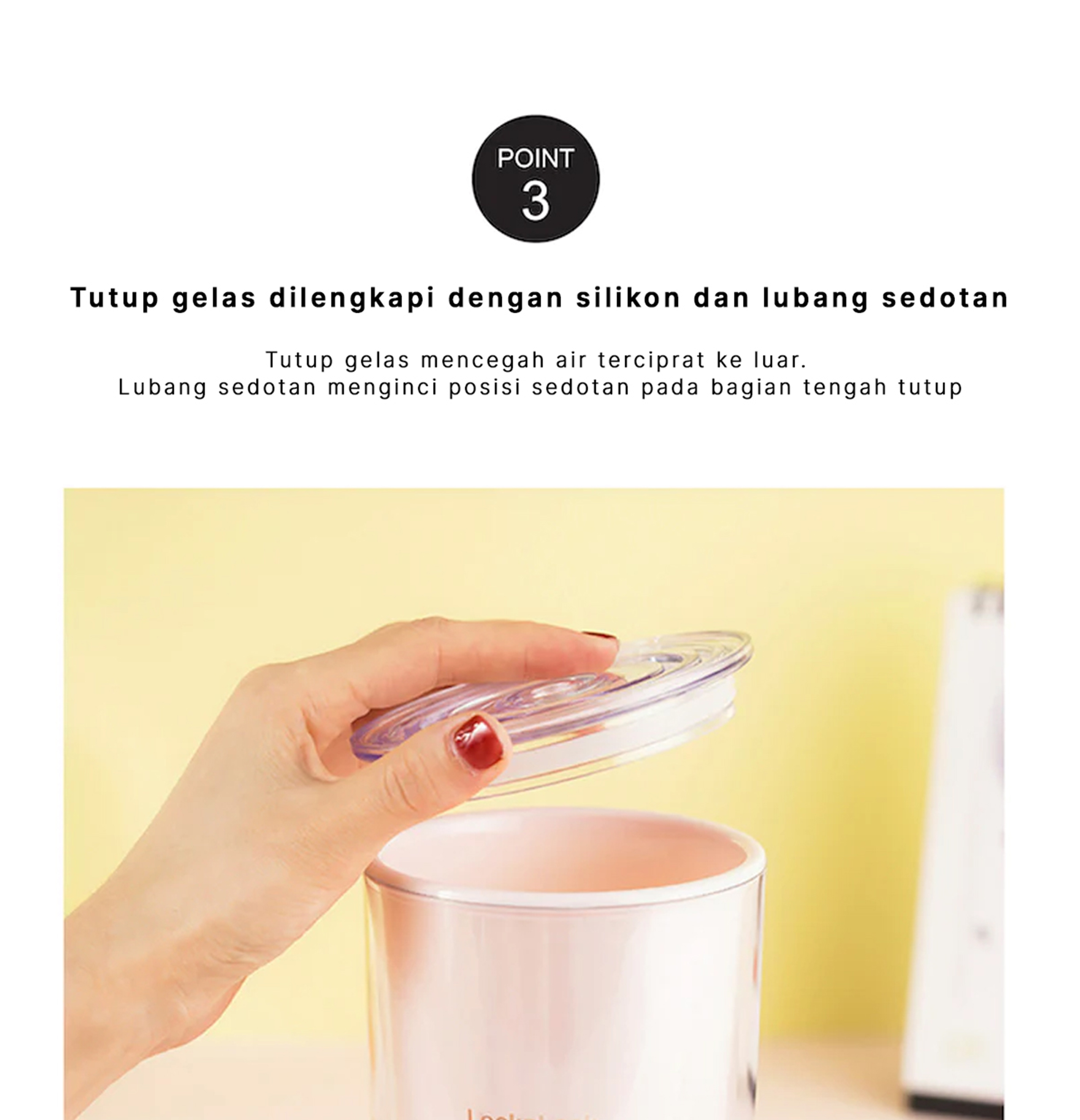 Jual LocknLock Exclusive Botol Minum Double Wall Cold Cup Cherry ...