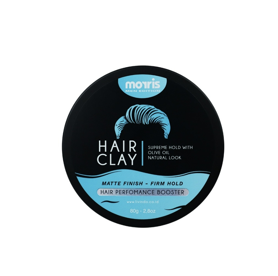 Jual Morris Hair Clay Matte Finish/Firm Hold 80g/Pomade Rambut | Shopee ...