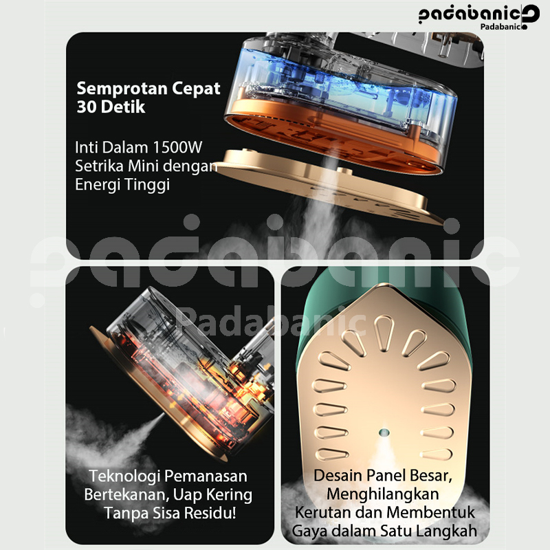 Jual PADABANIC Setrika Spray Mini 3in1 Portable 6950 Hemat Energi ...