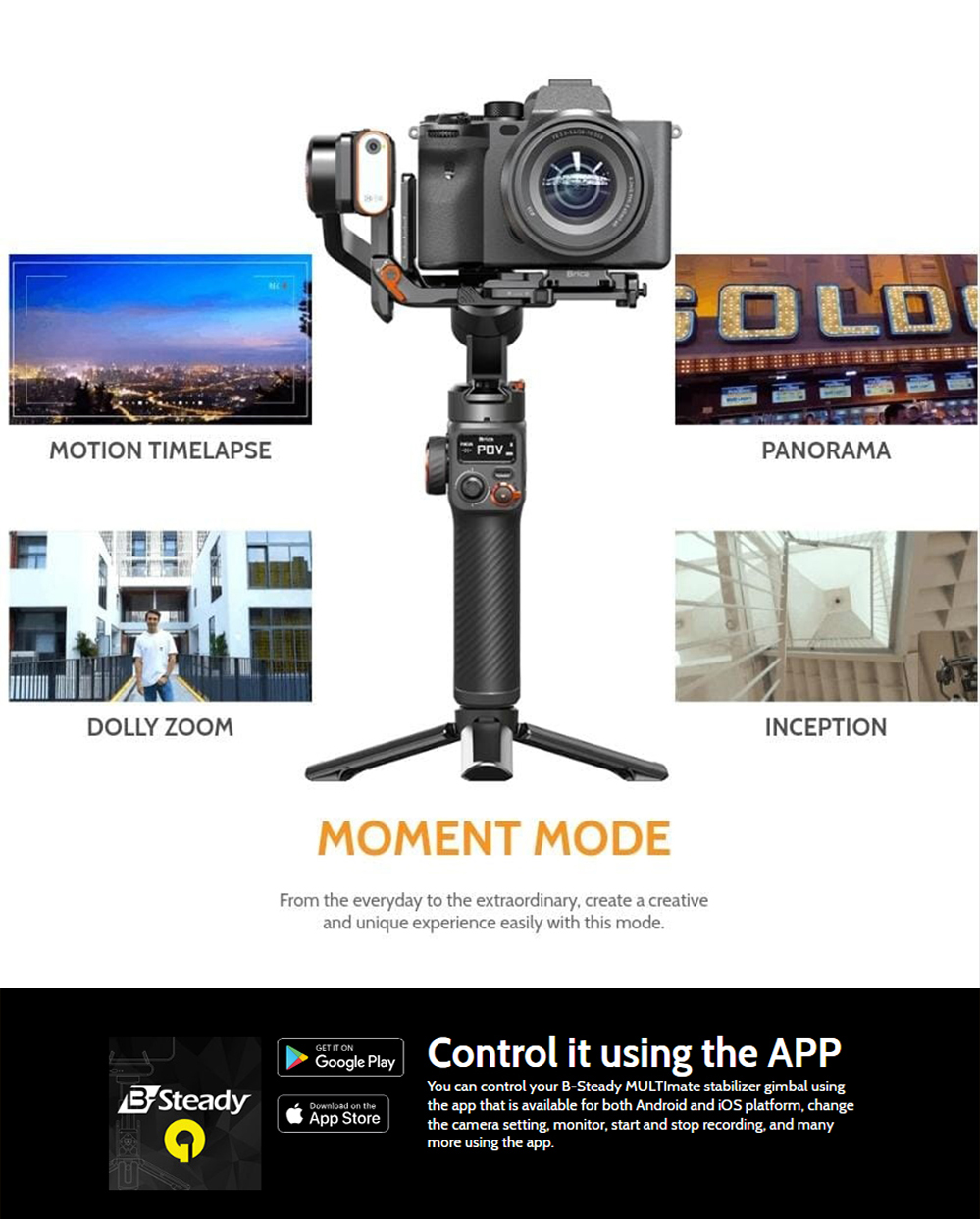 Jual Brica B-Steady MULTIMATE - 3 Axis Mirrorless & Compact Camera ...