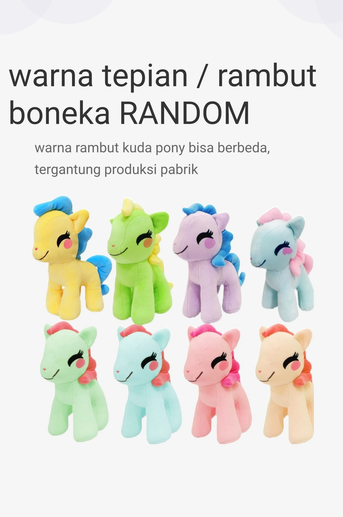 Jual Boneka Kuda Poni FANTASY MINI Istana Boneka Unicorn kecil untuk ...