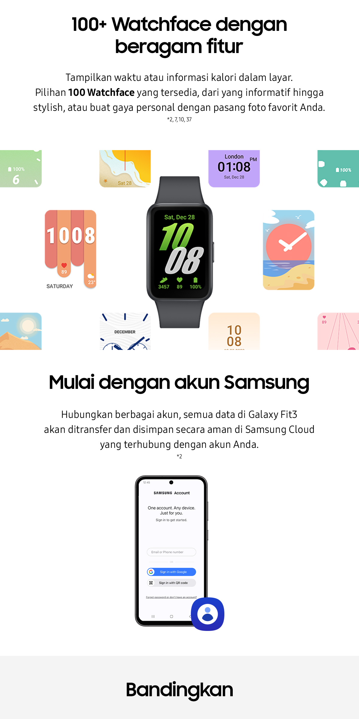 Jual Samsung Galaxy Fit 3 - Gray | Shopee Indonesia