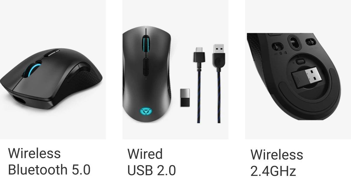 Jual Lenovo Legion M600 Wireless Gaming Mouse GY50X79385 (2.4GHz ...