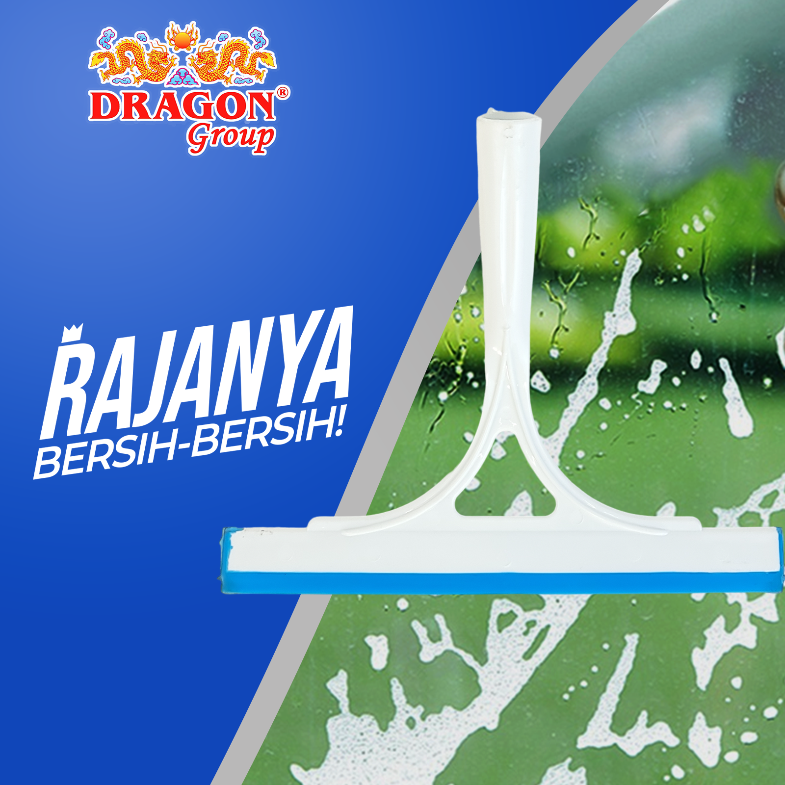 Jual DRAGON Wefer Air Kaca 25,5 Cm Pembersih Kaca Cermin Glass Cleaner ...