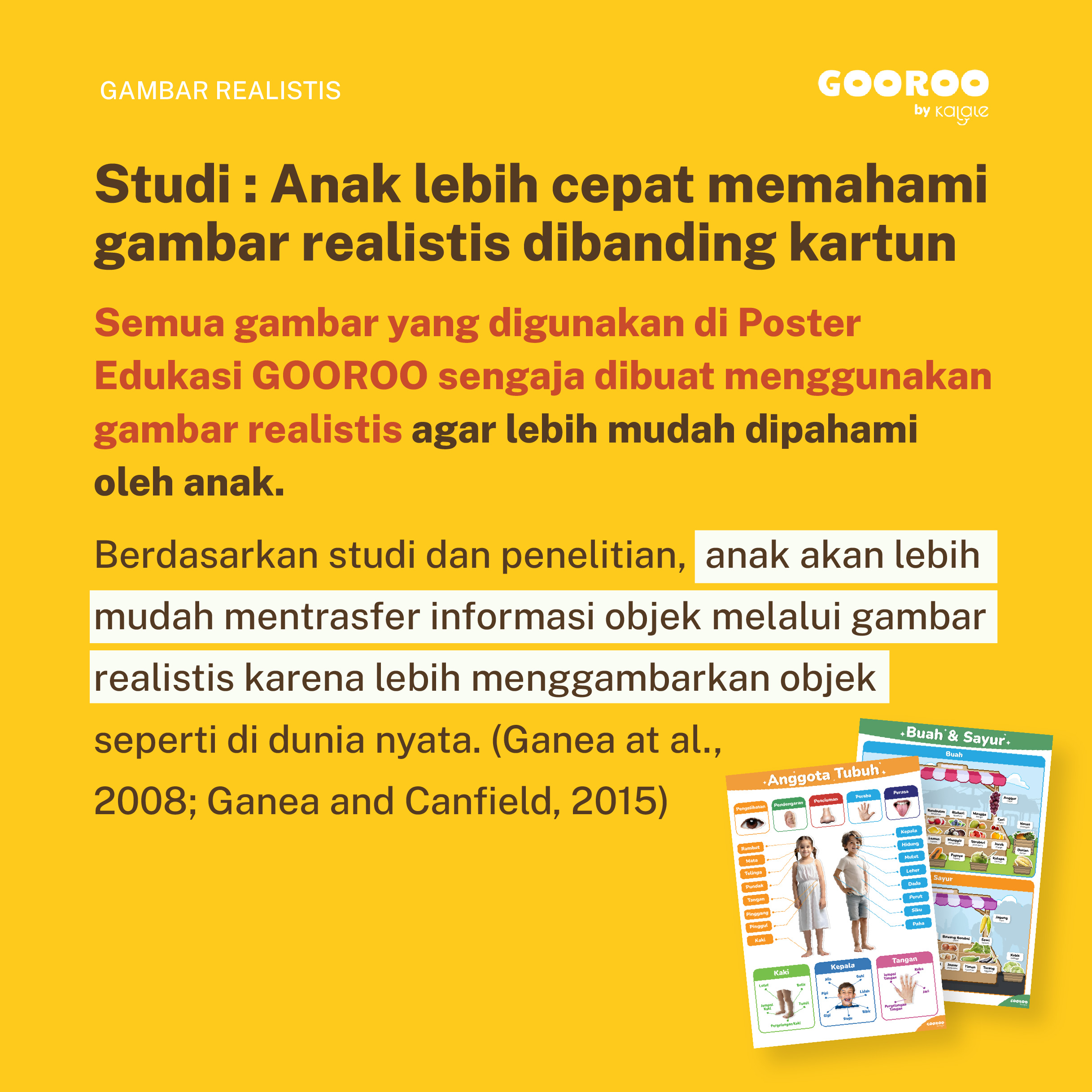 Jual GOOROO by Kalale - Poster Edukasi Anak Belajar Angka 1-100 ...