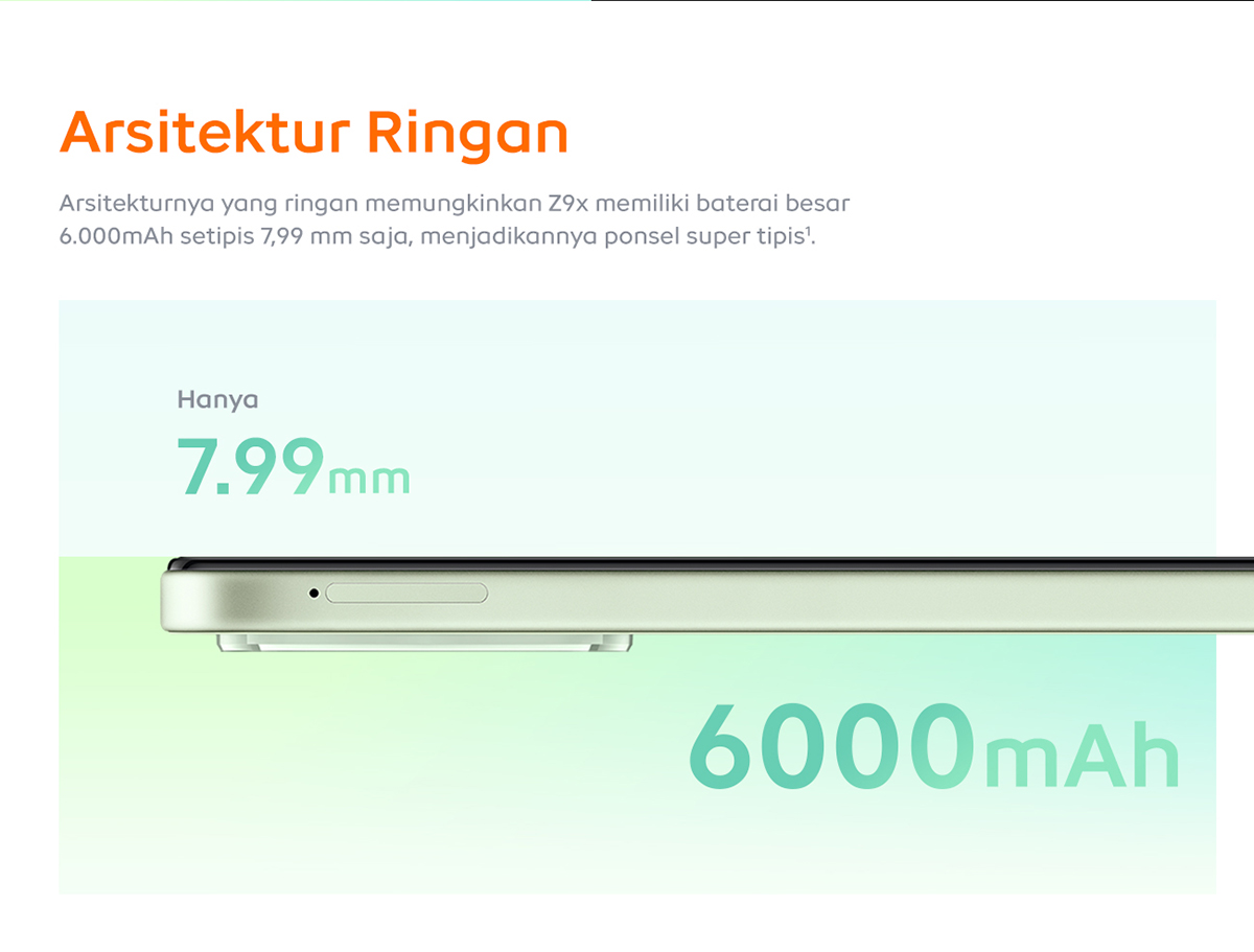 Jual vivo iQOO Z9x (12/256) Snapdragon 6 Gen 1 4nm (ANTUTU 570,456+), 6000 mAH, 1000 nits 120hz ...