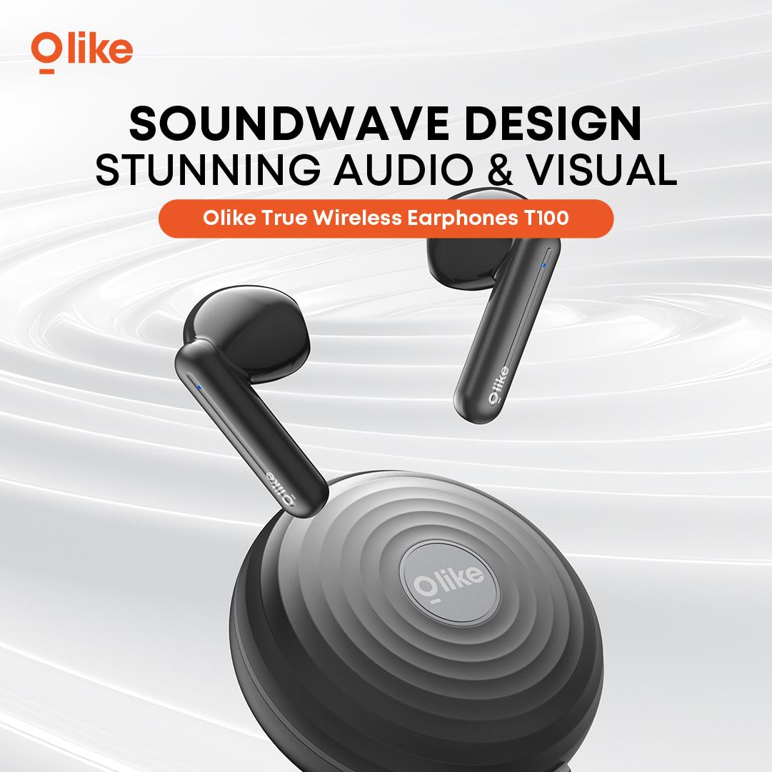 Jual Olike Wireless Earphone Earbuds TWS T100 Bass Max Bluetooth 5.3 ...