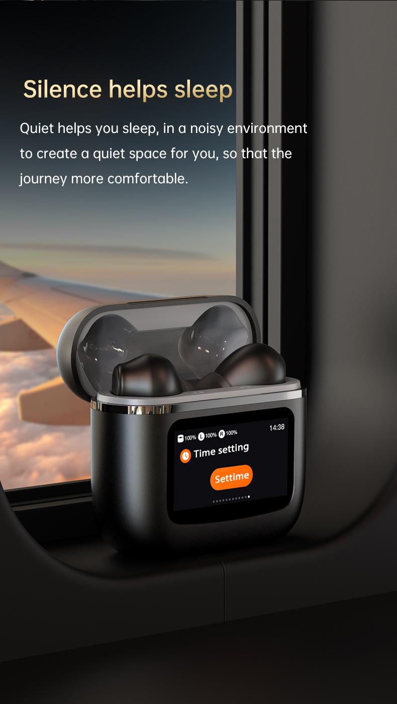 Jual ZNP X Lenovo ERAZER XP1 Smart Touch Sereen Headset Bluetooth 5.4 ...