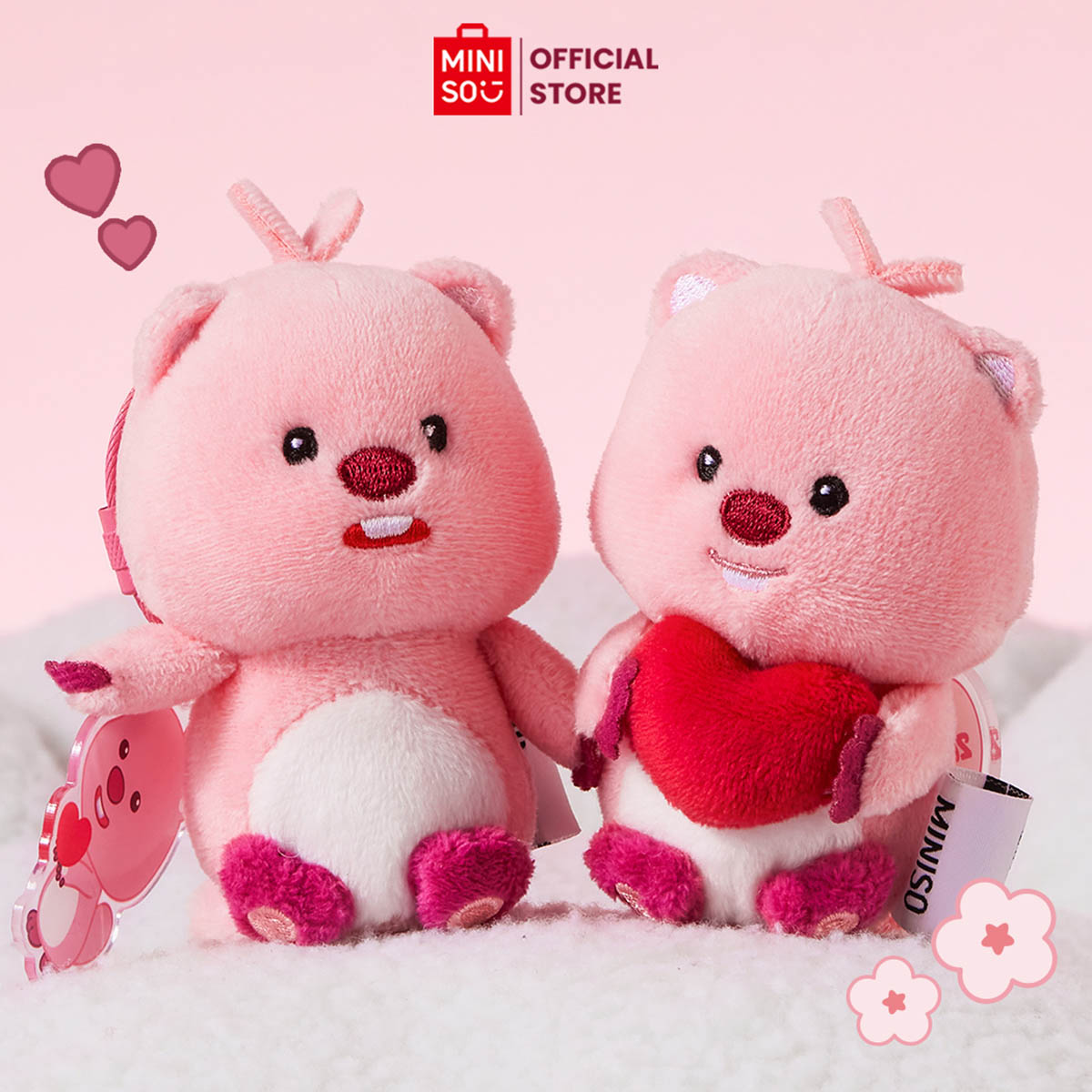 Jual Miniso x ZANMANG Loopy Collection Liontin Mewah Plush Pendant ...