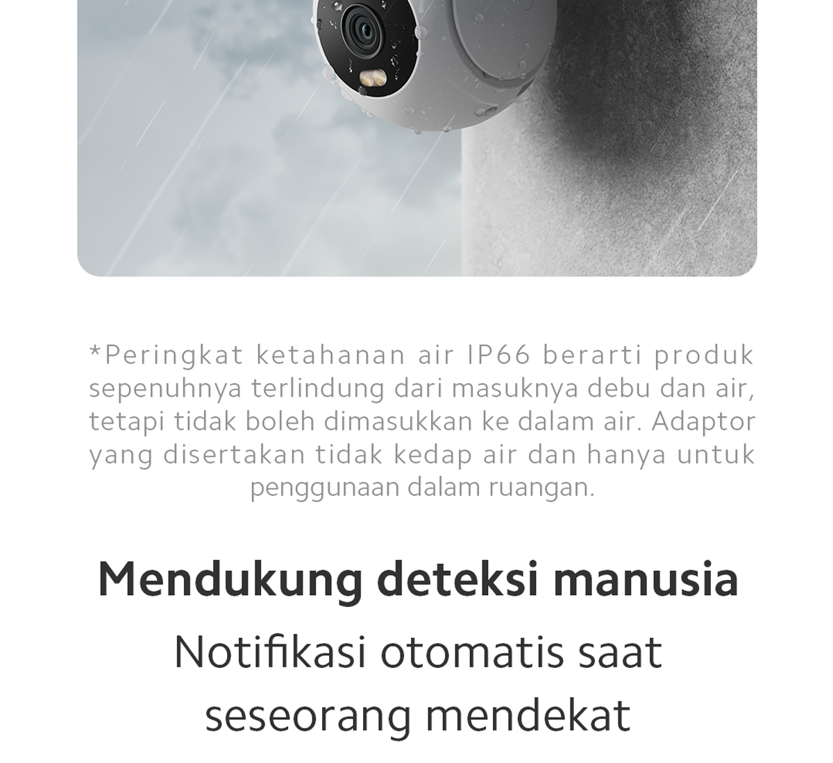 Jual Xiaomi Outdoor Camera CW300 | CCTV Outdoor | Resolusi 2.5K | AI ...