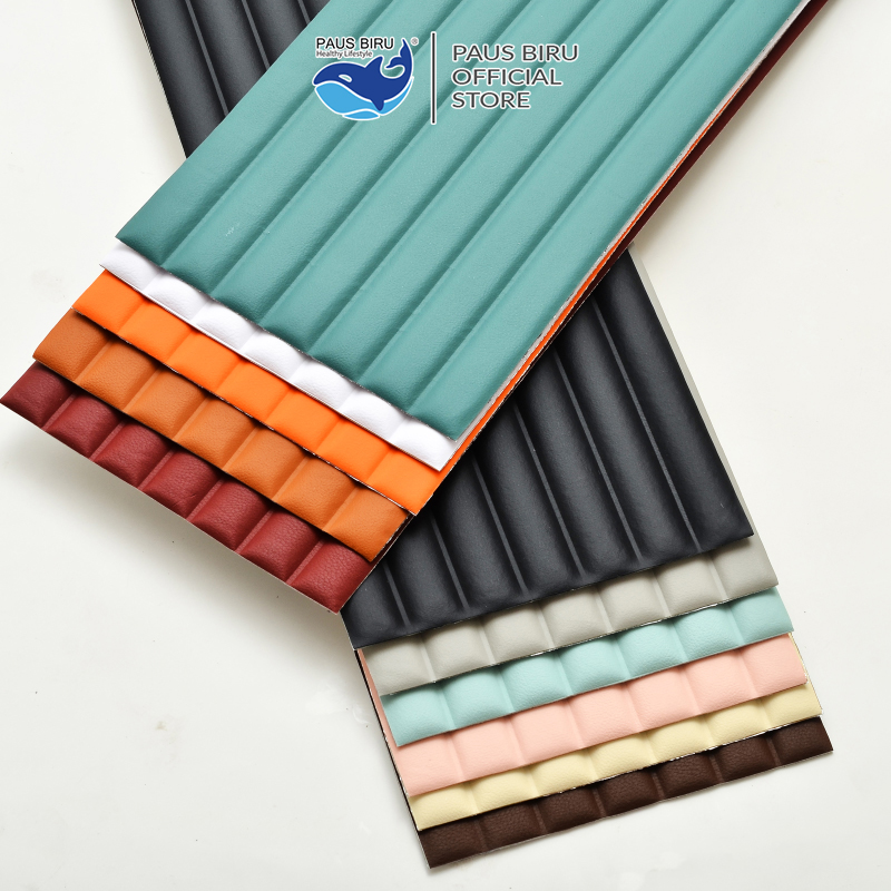 Jual Paus Biru - Wallpaper Dinding Kulit Sticker Foam Ukuran 76x23cm ...