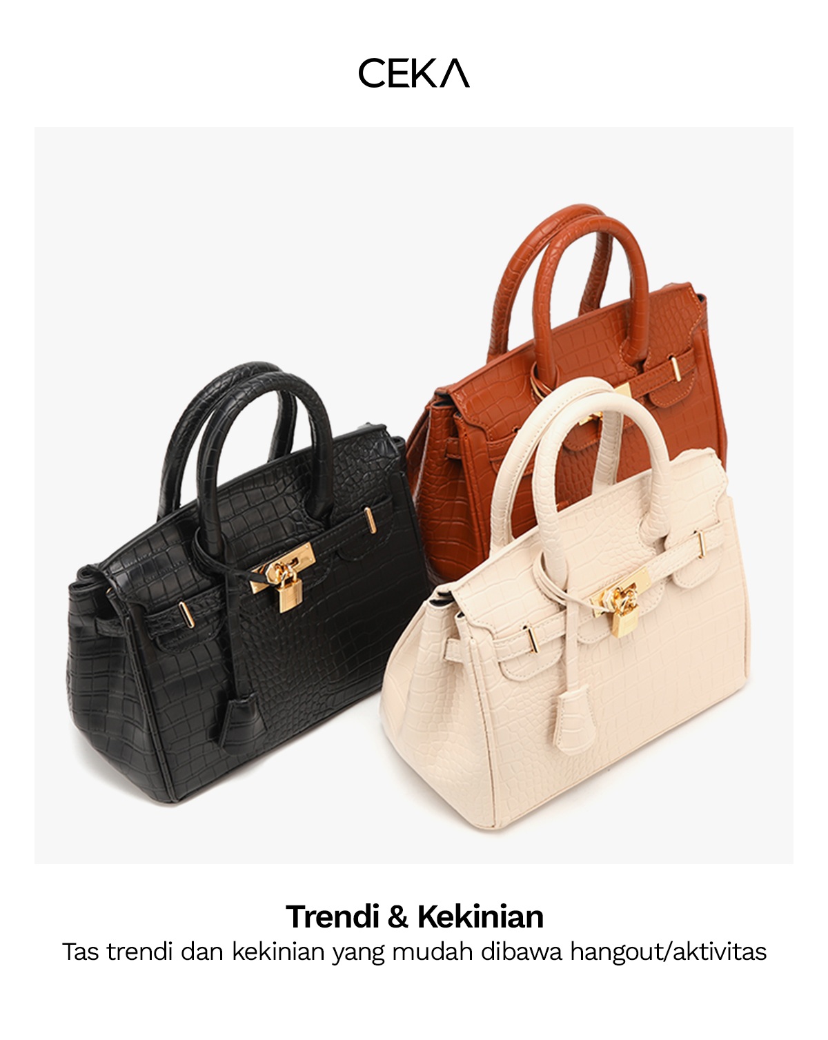 Jual CEKA Hand Bag Wanita Tas Tangan Wanita Jinjing ibu-ibu Tenteng ...