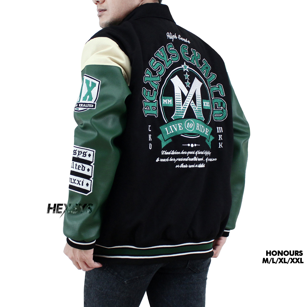 Jual Bossque X Hexsys- Honours Jaket Varsity Original Bordir Kremlin ...
