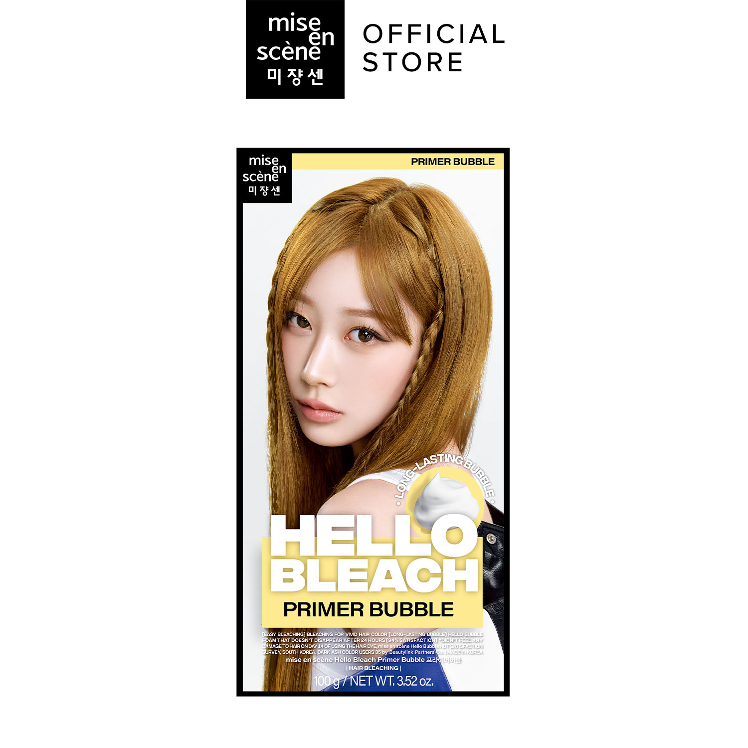 Jual NEW mise en scene Hello Bleach Primer Bubble - Bleaching Rambut ...