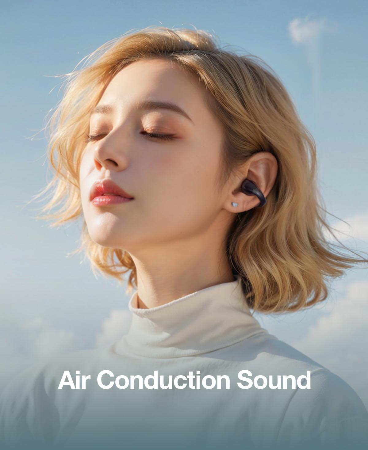 Jual SOUL Open Ear Emotion Clip Air Conduction Earphone Ultra ...