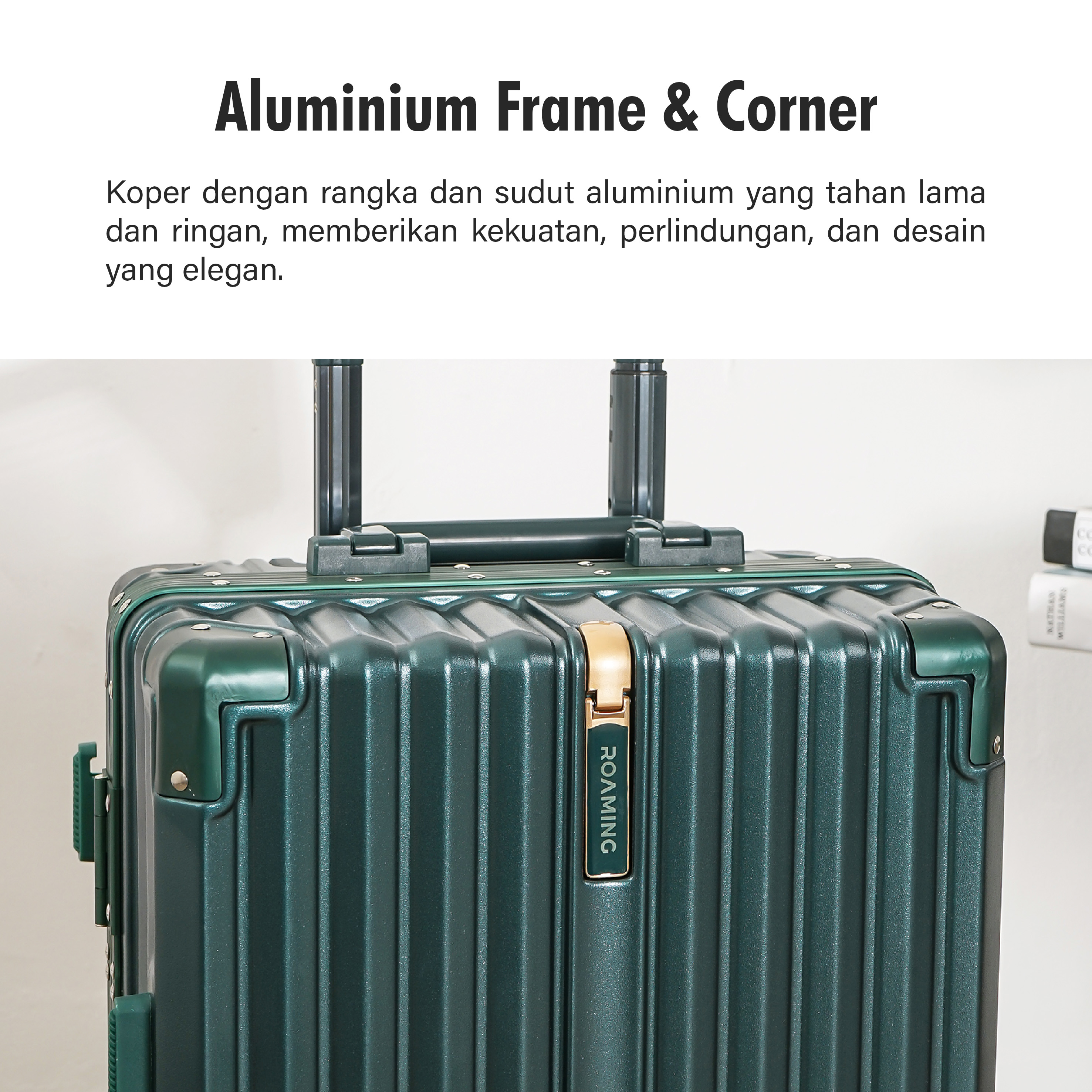 Jual [NEW ARRIVAL] Roaming Koper Size Kabin & Bagasi 20-28 inch R015 ...