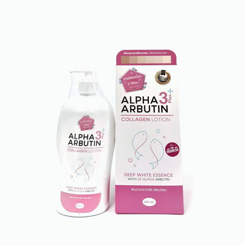 Jual Precious Skin Thailand Alpha Arbutin 3 Plus Collagen Whitening Lotion / Hand Body 500ml ...