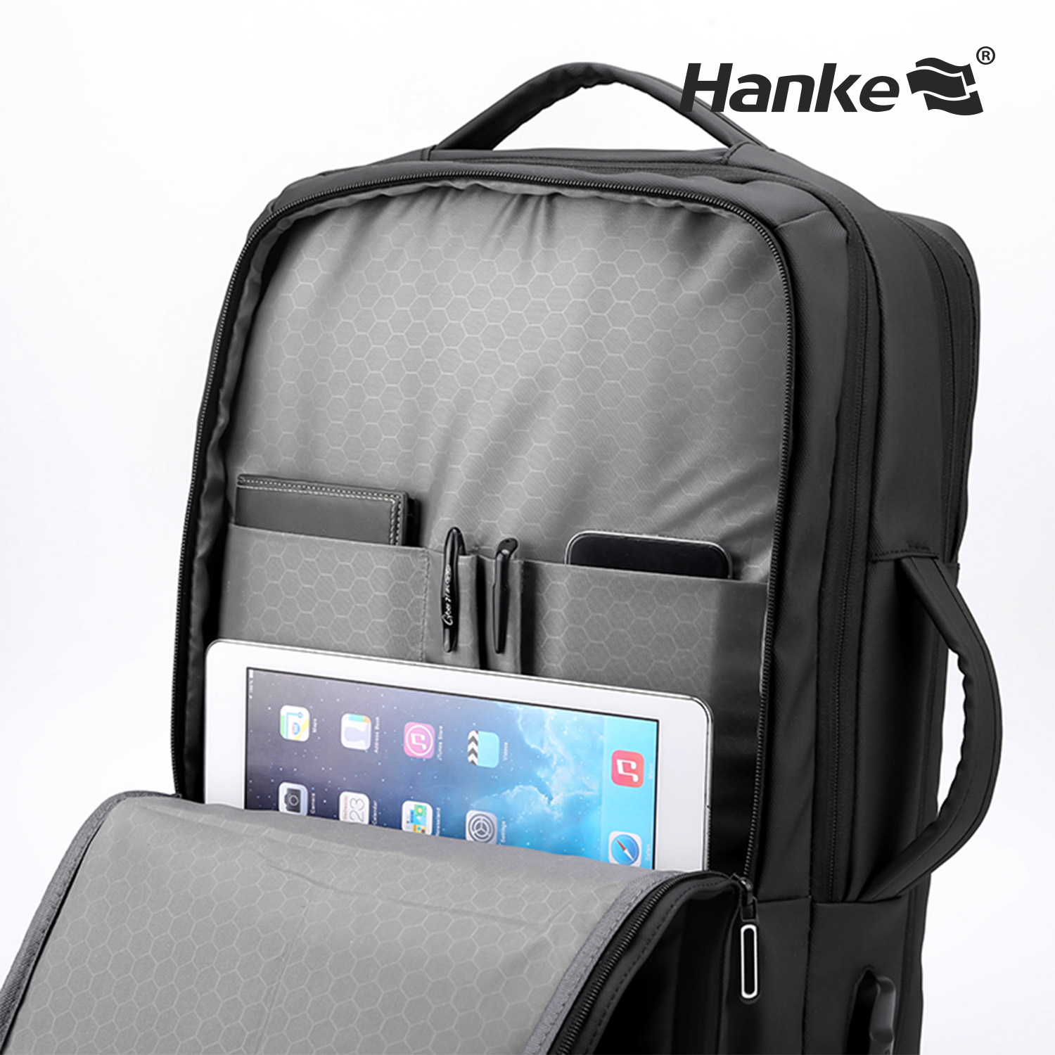 Jual Hanke Tas Ransel Laptop Laptop Backpack Nylon - BK2103 | Shopee Indonesia