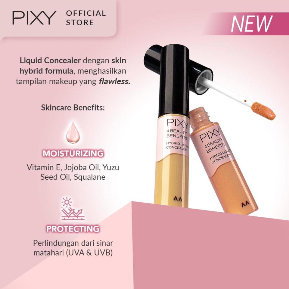 Jual Pixy 4 Beauty Benefits Hybrid Liquid Concealer 8g | Shopee Indonesia