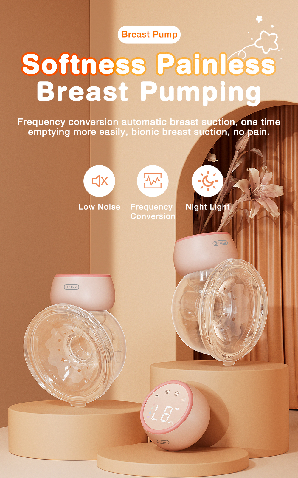 Jual Dr.isla Pompa ASI Elektrik Nyaman Dan Tidak Sakit Breast Pump ...