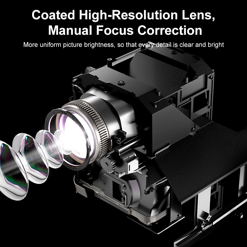 Jual Tripsky Android Proyektor T2mini Ram 2GB Built-in speaker Android 9 WiFi portable Home ...