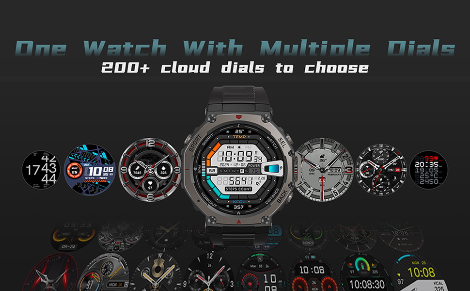 Jual SKMEI B78 Smartwatch 5 ATM Waterproof Built-in GPS 1.43AMOLED Screen 170+ Sports Modes ...