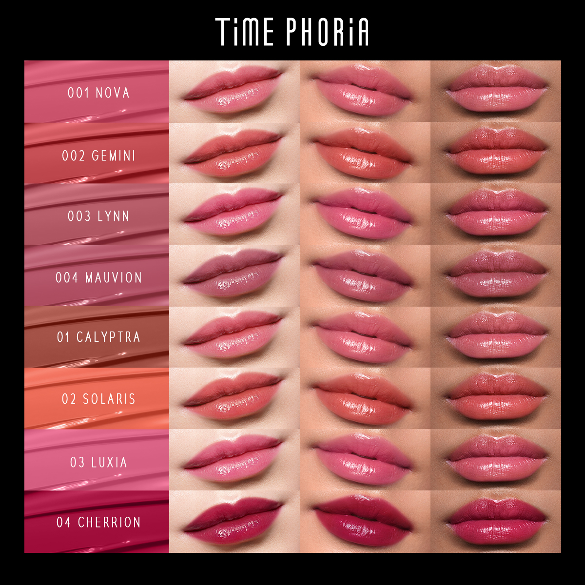 Jual TIME PHORIA - LIP FAMILY STELLAR DUST LIP STAIN 5ML/Nebula Velvet ...
