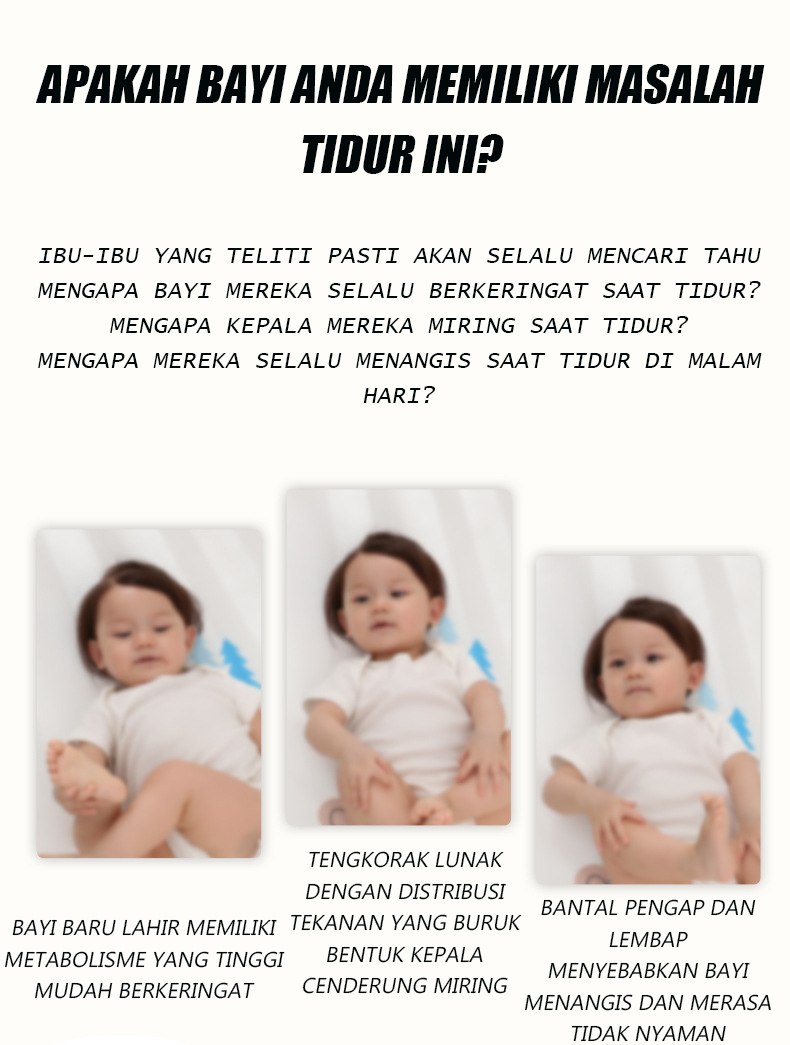 Jual NIVICO BEBE 2in1 Bantal Bayi Newborn Bantal Bayi Anti Peyang Bantal Anti Peyang Bayi Bantal ...