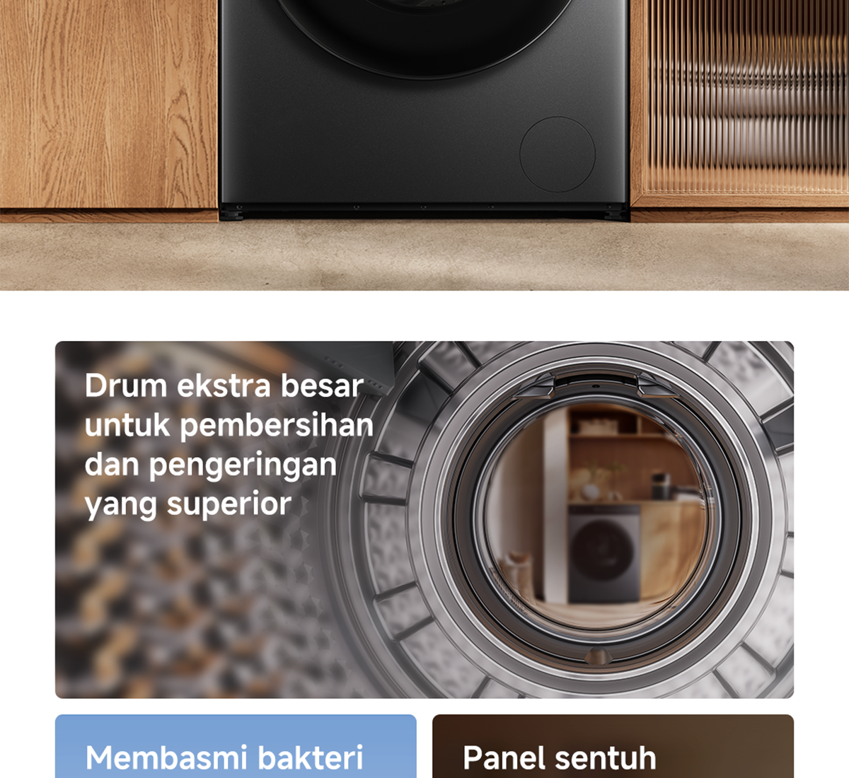 Jual [Unit Only] Xiaomi Mijia Mesin Cuci Front Load Washer Dryer 10.5kg ...