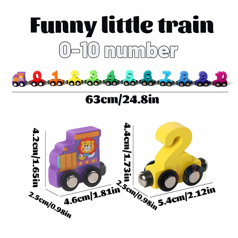 Jual BabyToys Mainan Anak Kereta Api Angka Edukasi Kereta Api Beroda ...