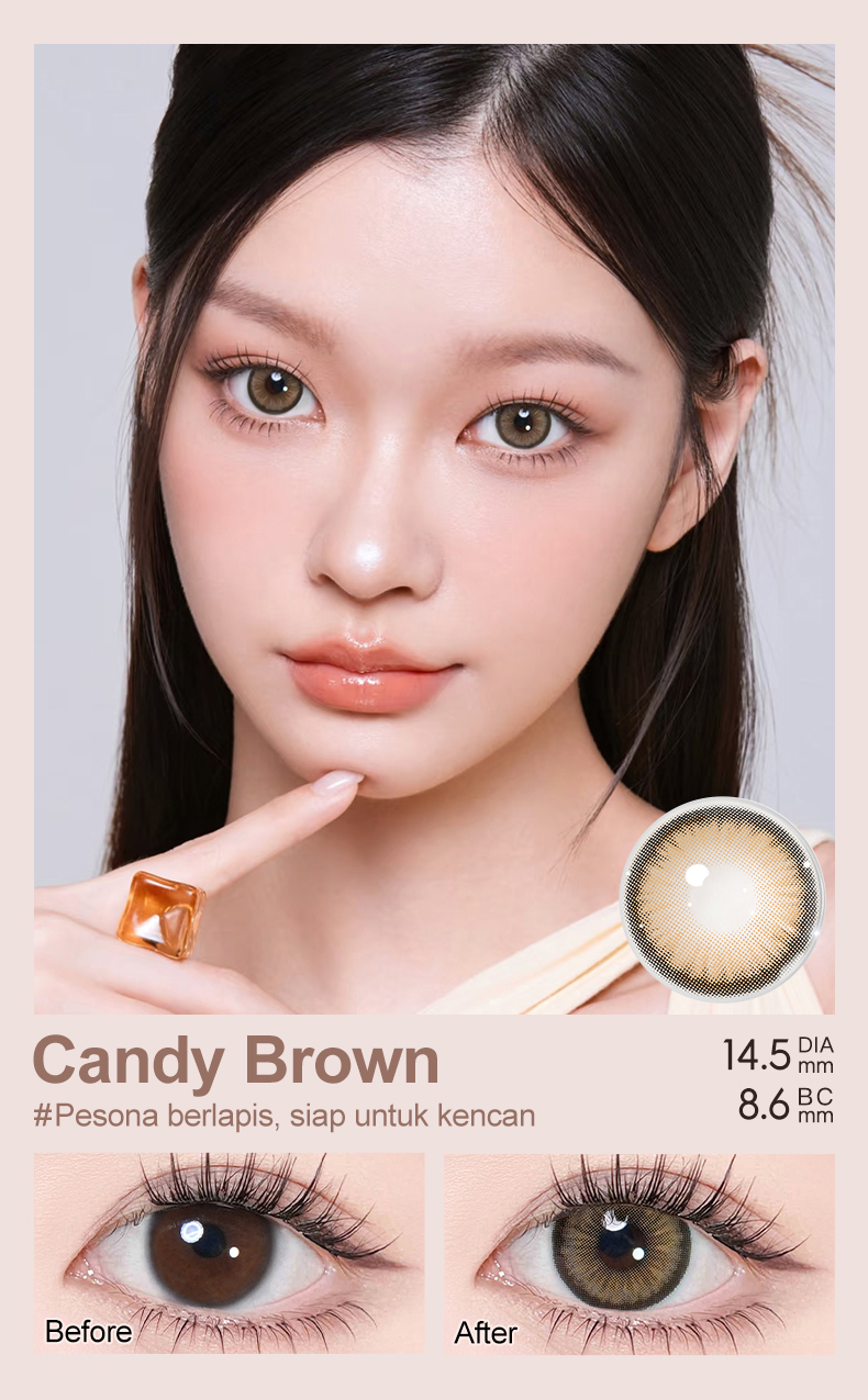 Jual [0.00 s/d -6.00] Magister Softlens Minus 14.5 mm soflen dubai ...