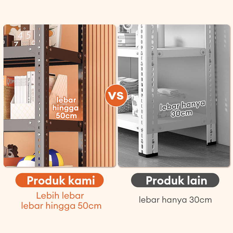 Jual BMZAR Rak Susun Serbaguna Rak Besi Rak Supermarket Rangka Besi ...