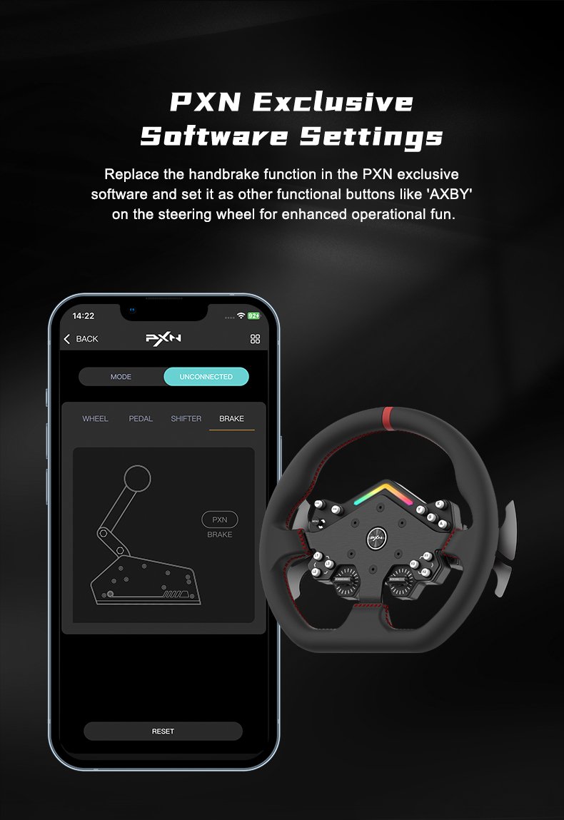 Jual PXN HB S Handbrake USB Wired Gear Shifter Plug & Play at PC ...