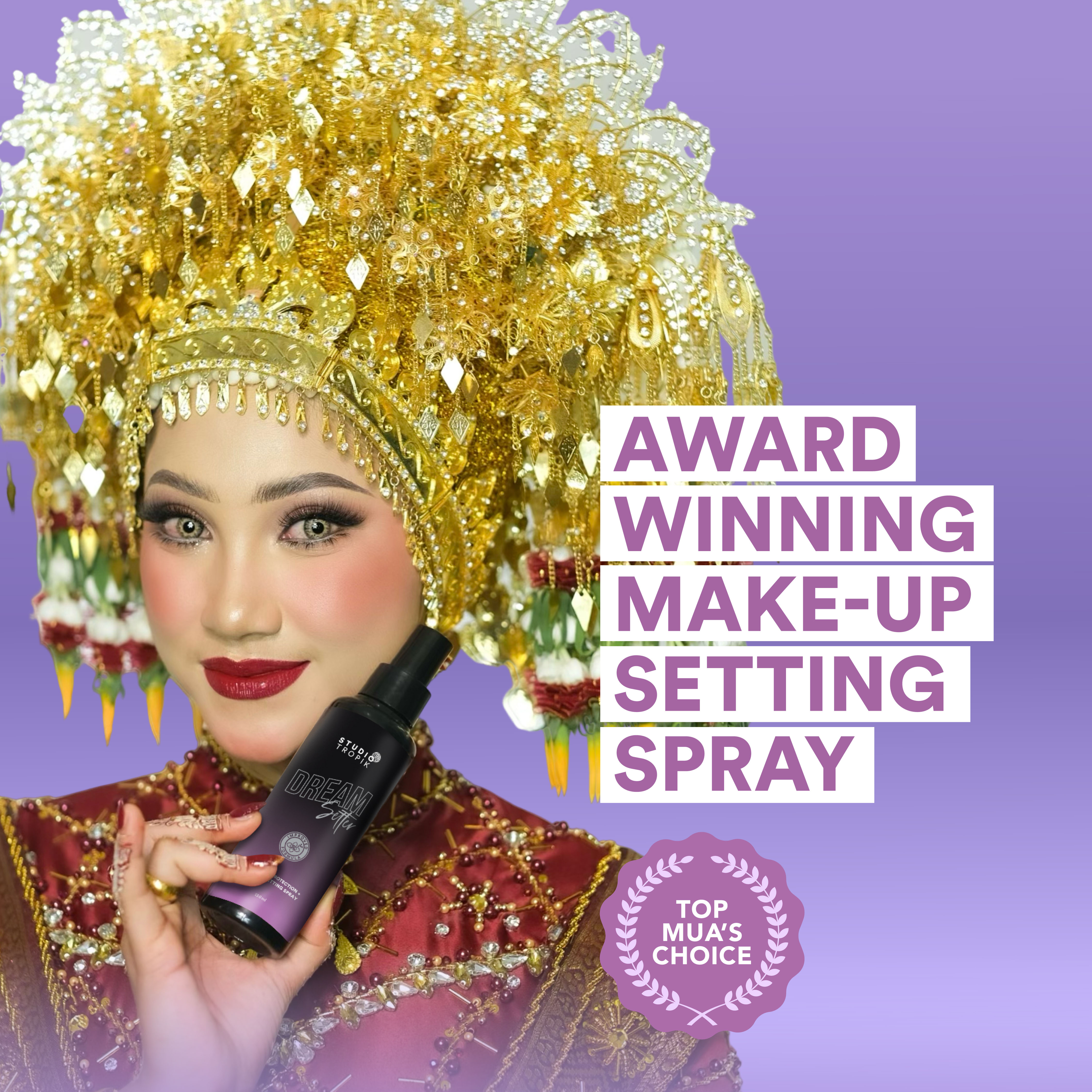 Jual [MUA APPROVED] Studio Tropik DreamSetter 2.0 Make-up Setting Spray ...