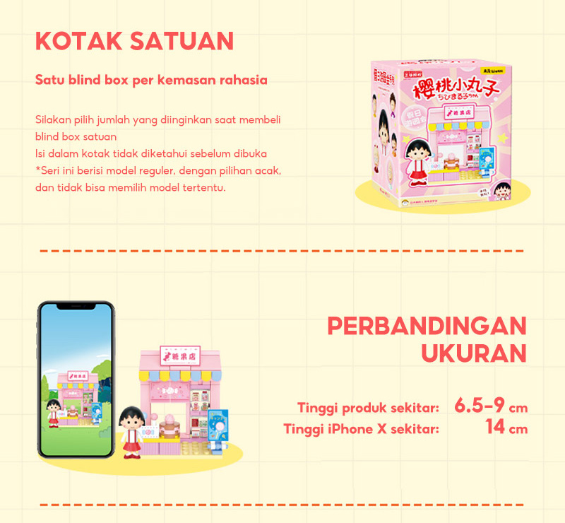 Jual OHSOME Wekki Brick Block Blind Box Gacha Set Koleksi Figure Chibi ...