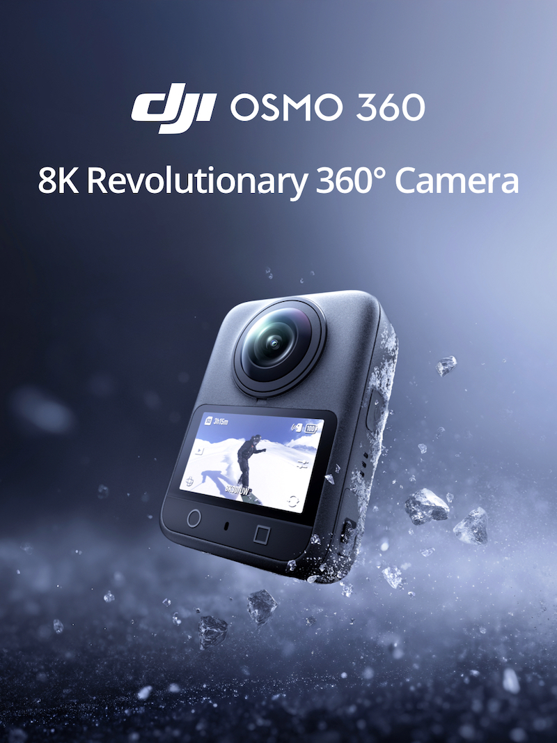 Jual DJI Osmo 360 - 8K Revolutionary 360° Camera | 120MP 360° Photo ...
