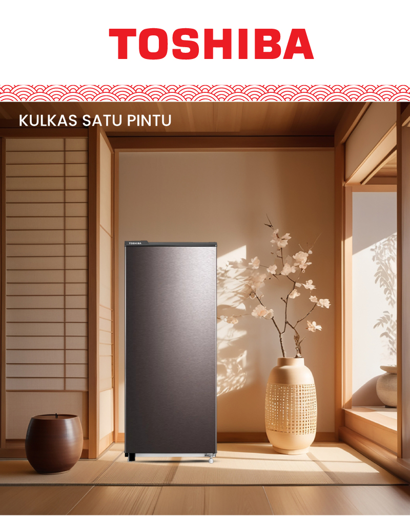 Jual TOSHIBA SingleDoor GR-RD196CC-DMF[37] Kulkas 1 Pintu Kapasitas 151L | Shopee Indonesia
