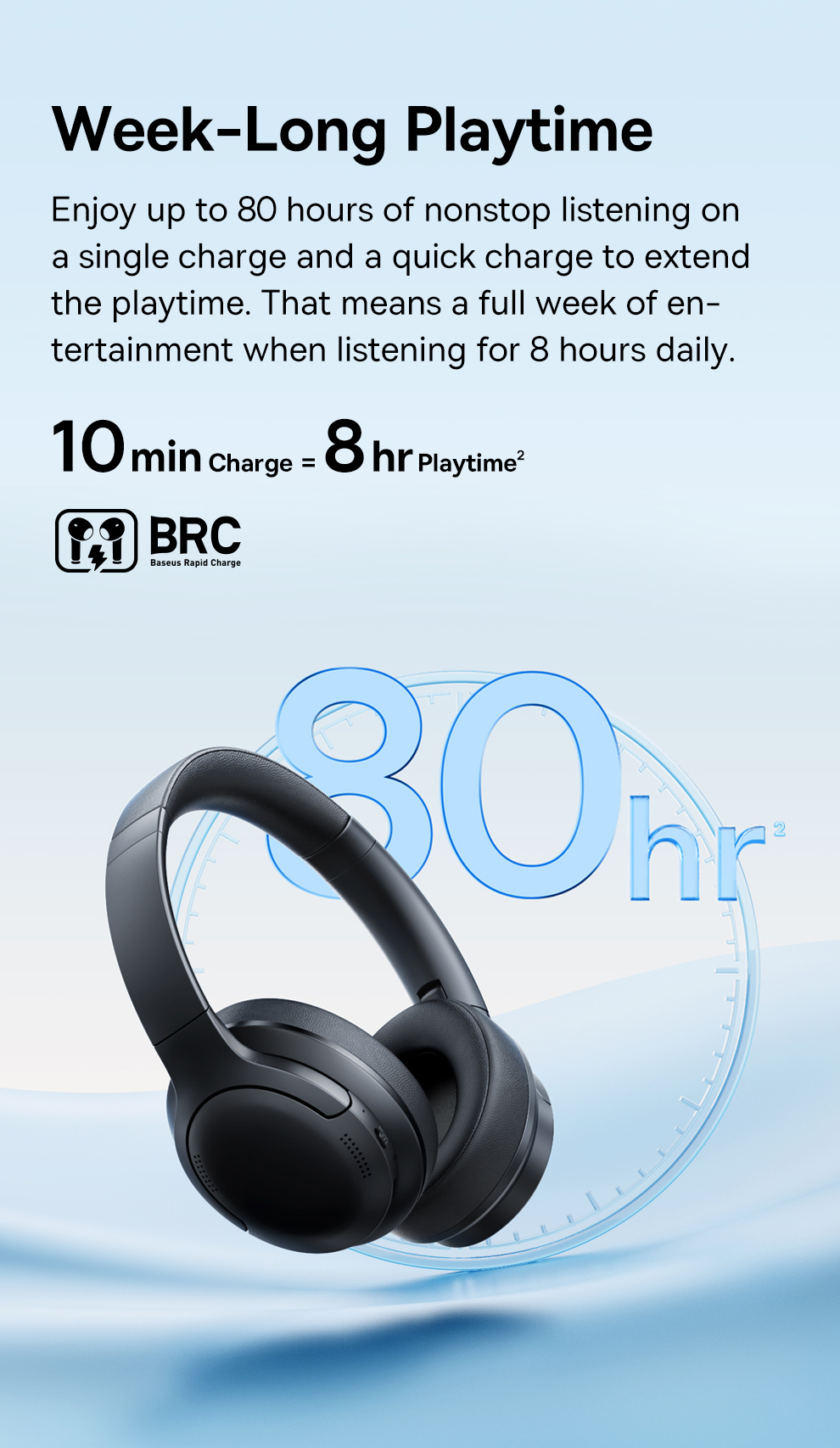 Jual Jess No Limit X Baseus Bass BH1 Lite Wireless Headphone Super Bass Spatial Audio 80 Hour ...